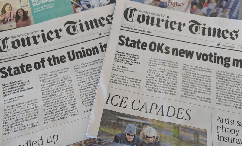 Newspapers Closing Print Plant, Laying Off Workers - NewtownPANow.com