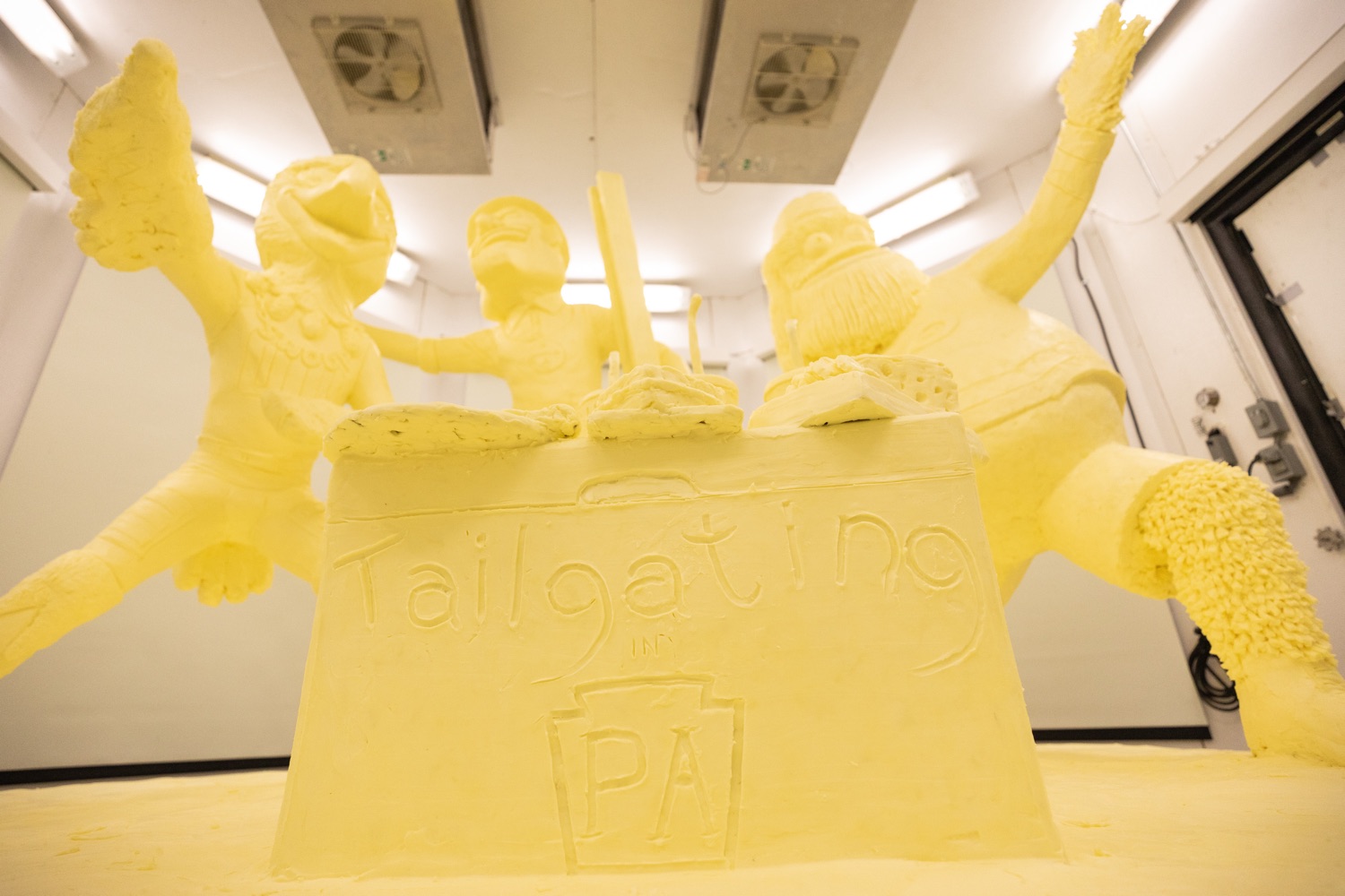 MUST SEE: Sports Mascots Carved Out Of Butter - NewtownPANow.com