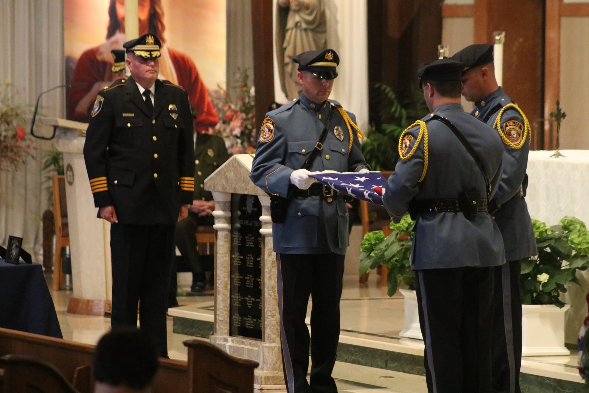 PHOTOS: Newtown Ceremony Honors Fallen Bucks County Officers ...
