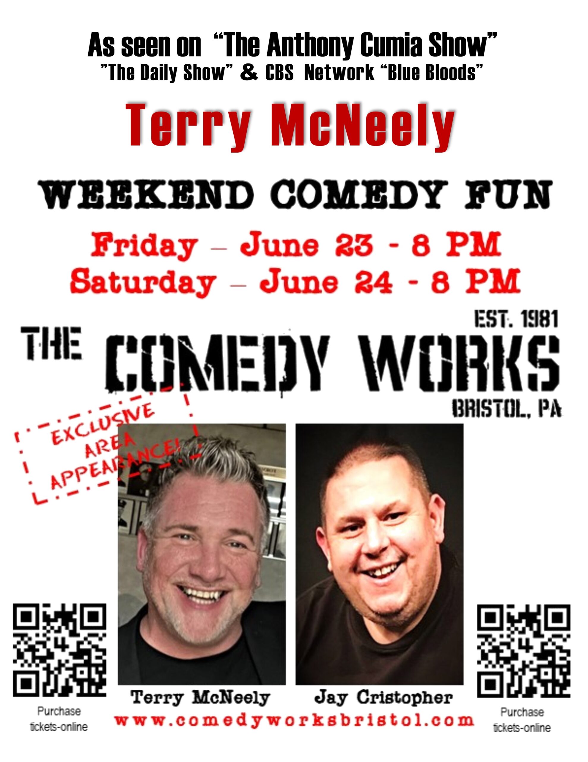 Two Comedy Shows To Bring Laughs This Weekend - NewtownPANow.com