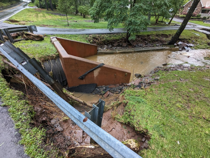 Woman Clung To Guardrail, Tree To Survive Flash Flooding - NewtownPANow.com