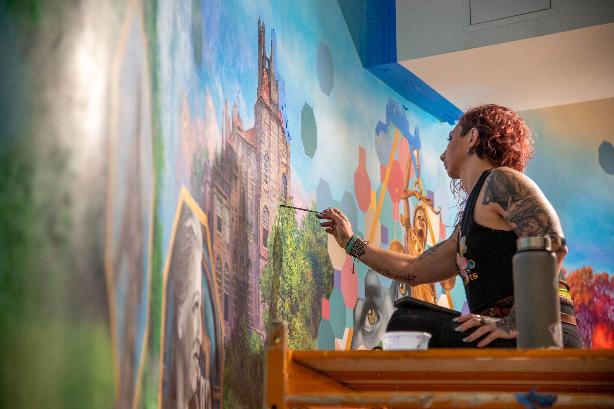 Peace, Justice Mural Greets Visitors To Bucks County Building ...