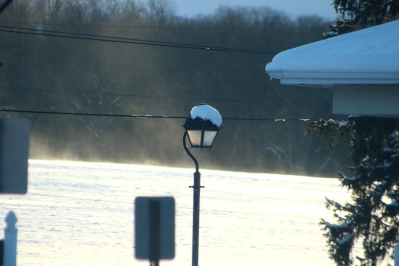 PHOTOS: Weekend Snow Blankets Wrightstown - NewtownPANow.com